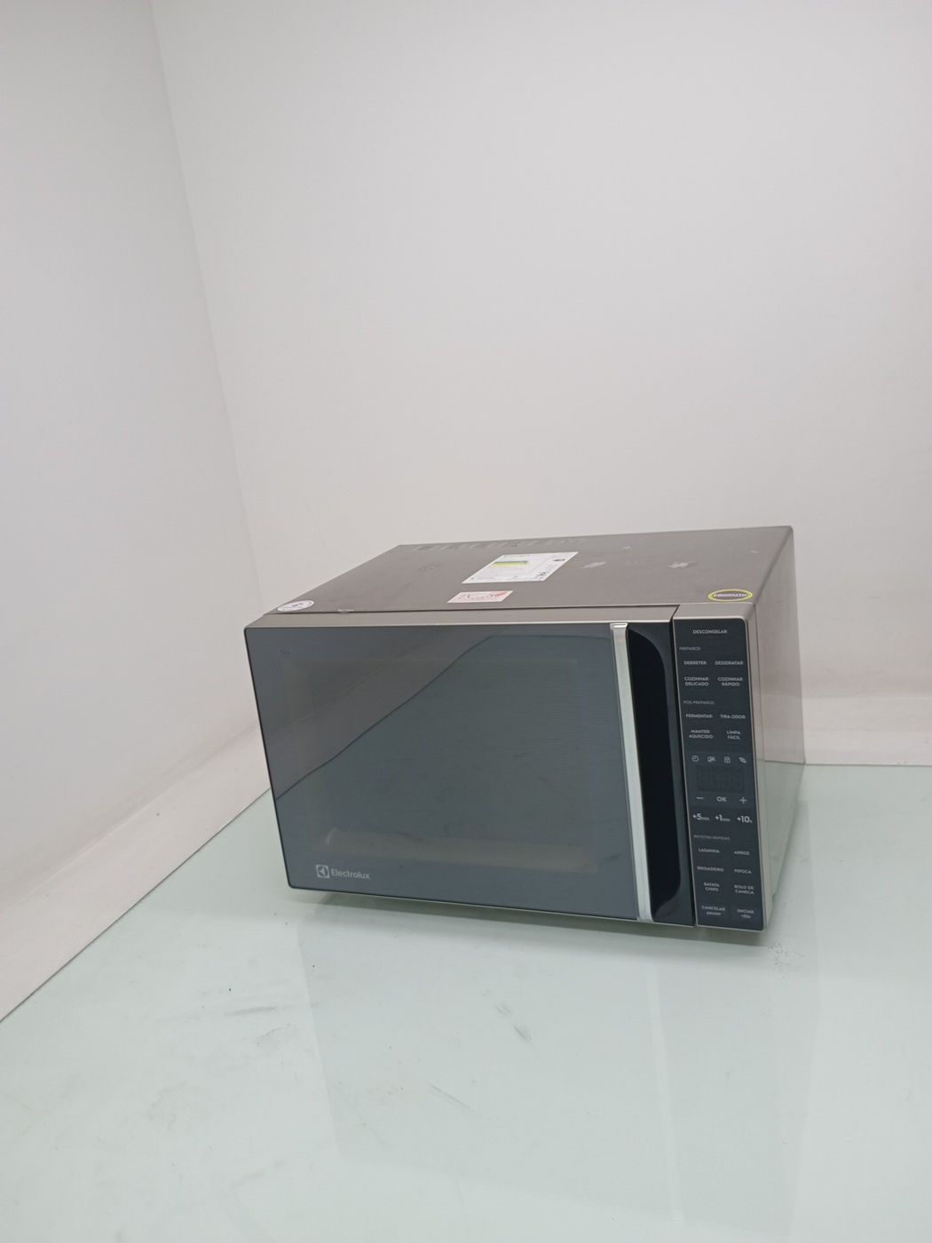 Micro-ondas Electrolux Me36s - Micro-ondas Electrolux Me36s-127 V-prata ...