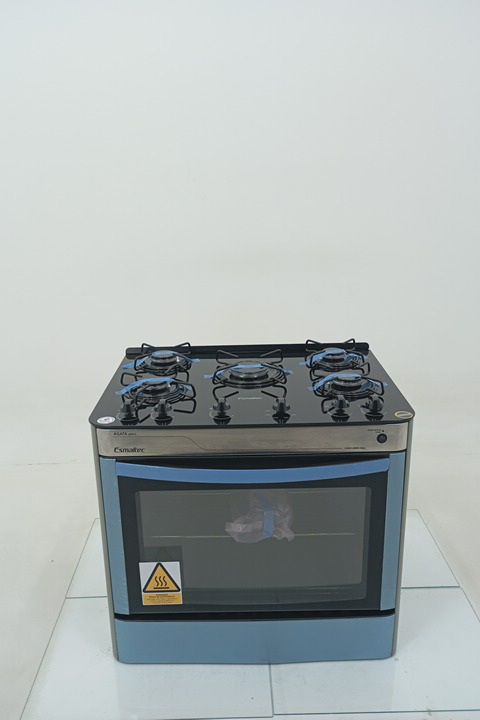 Fogao Esmaltec Agata Glass A Gas C/ Acendimento Automatico E Super ...