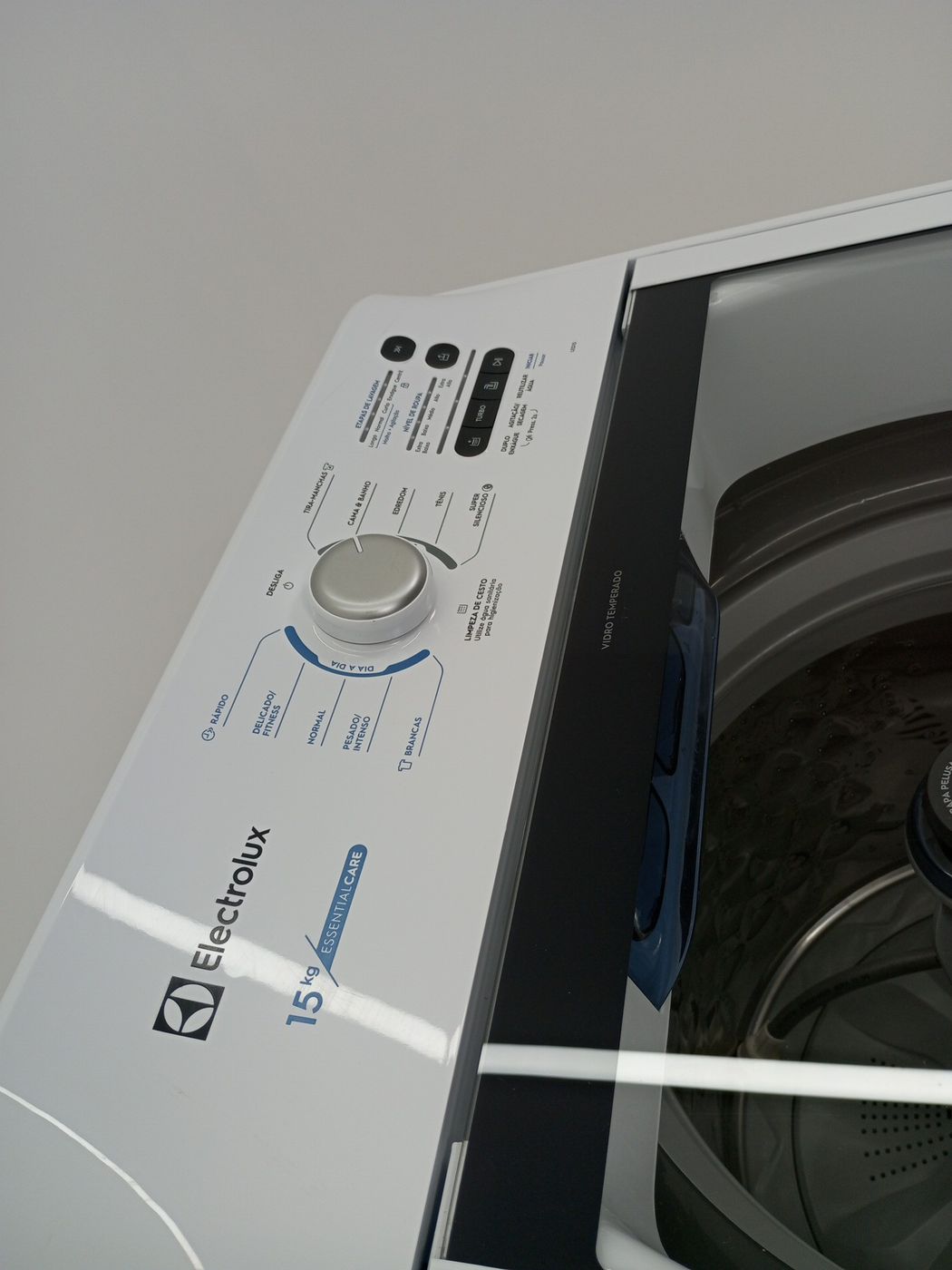 Lavadora Electrolux Top Load Led15 Essential Care - Branco - TudoBônus