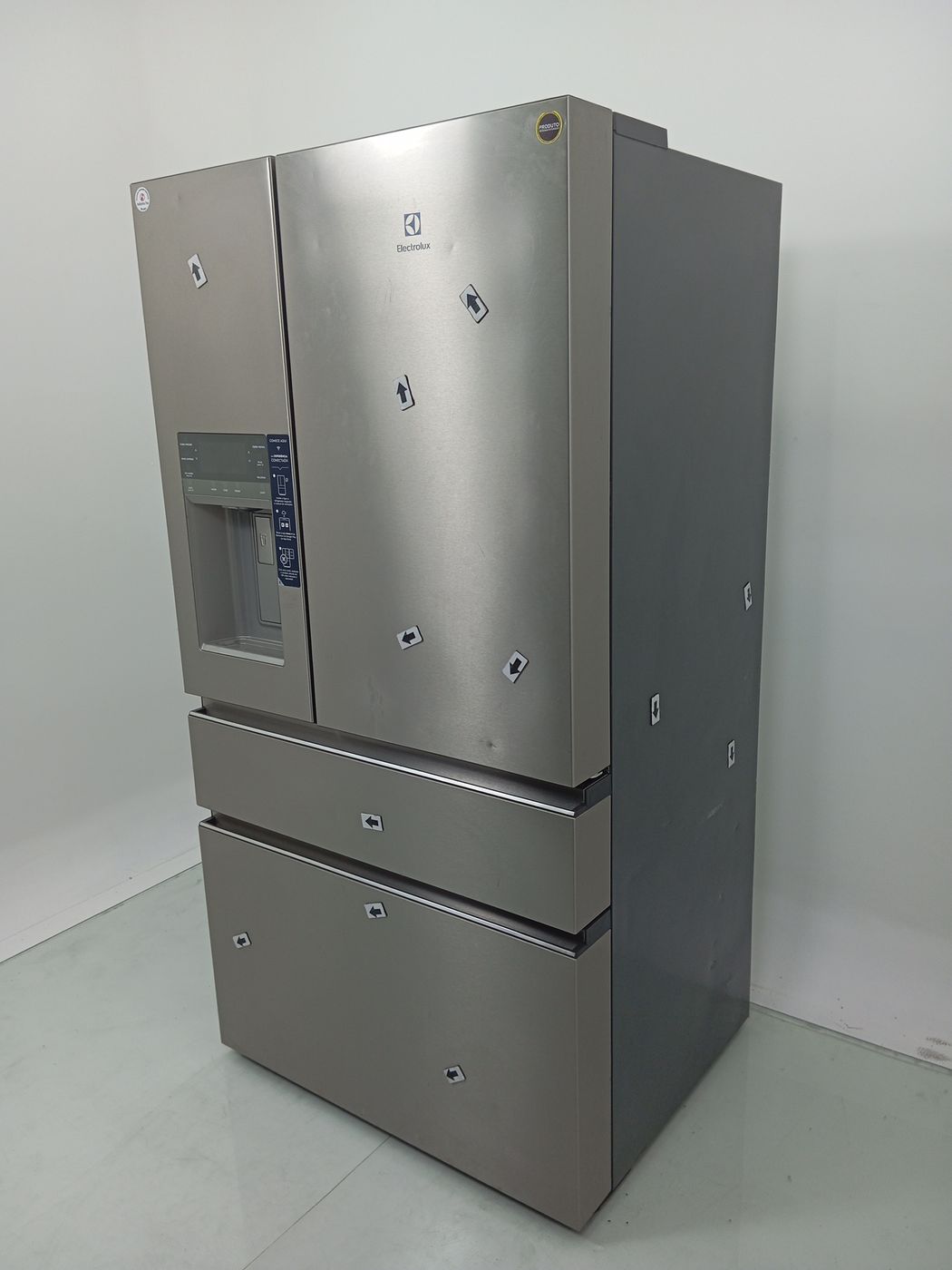 Refrigerador Electrolux Dm91x Frost Free Inverter 540l French Door ...