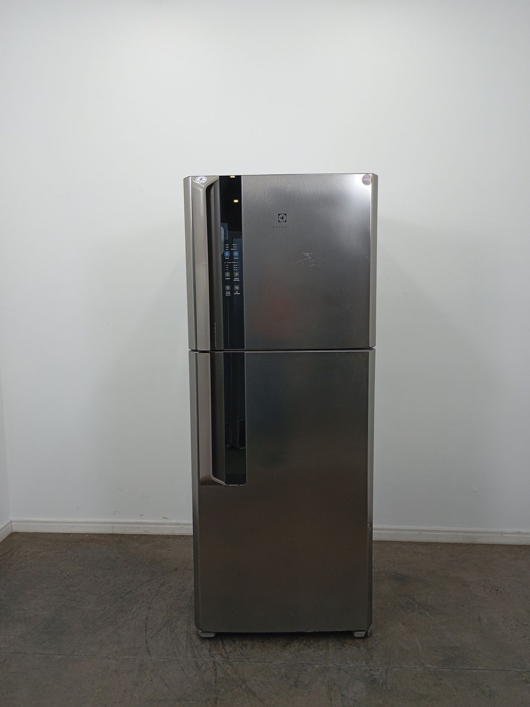 Refrigerador Electrolux If55s Top Freezer Inverter 431l - Platinum ...