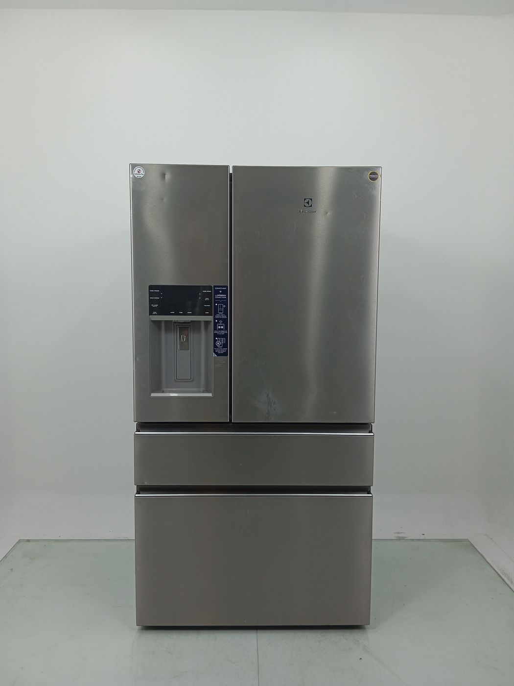 Refrigerador Electrolux Dm91x Frost Free Inverter 540l French Door ...