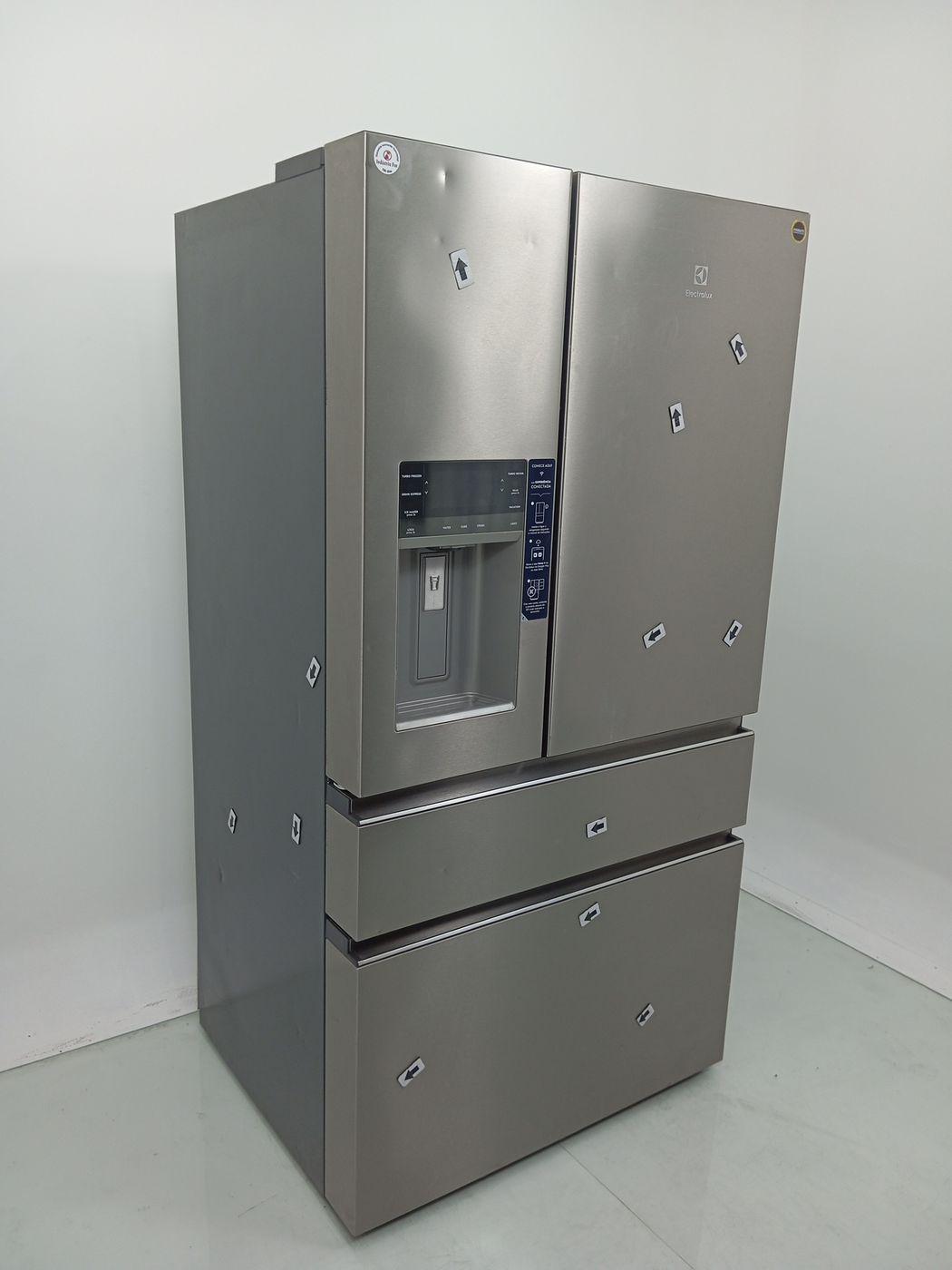 Refrigerador Electrolux Dm91x Frost Free Inverter 540l French Door ...