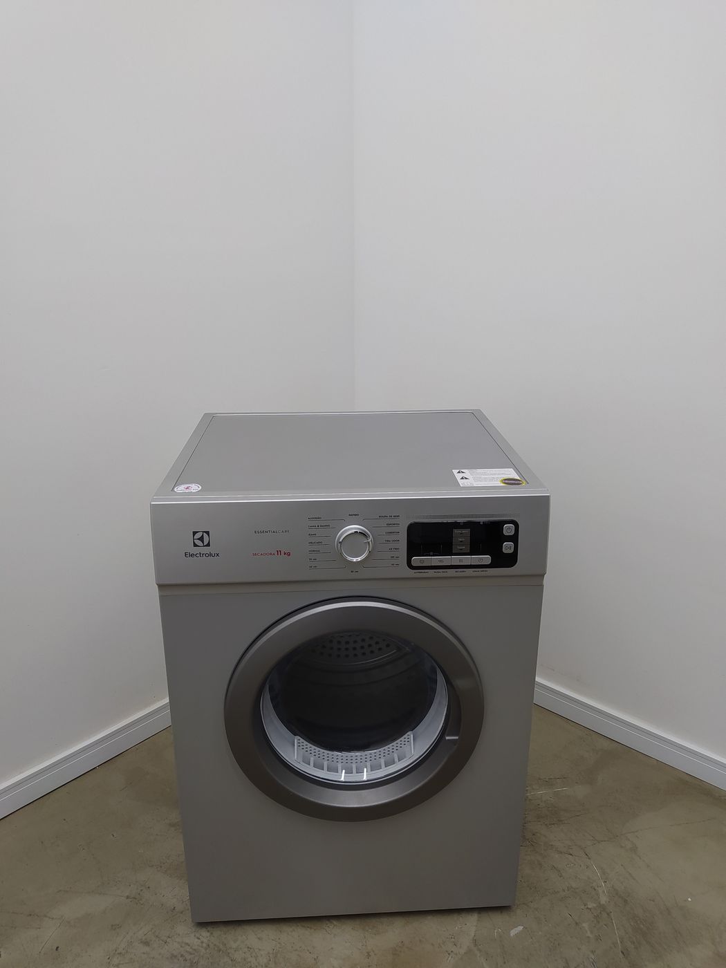 Secadora Electrolux De Roupas Sth11 11kg Essential Care - Inox - TudoBônus