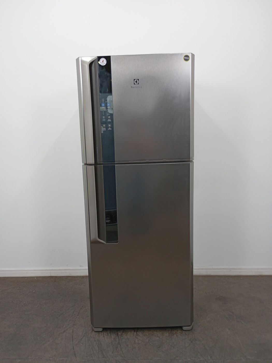Refrigerador Electrolux If55s Top Freezer Inverter 431l - Platinum ...
